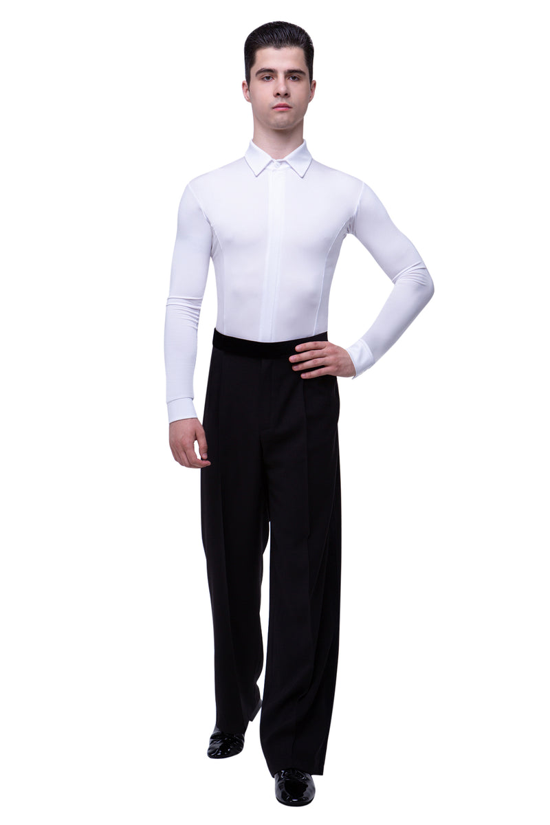 Jenson White Competiton Shirt – The Just Dancers Studio