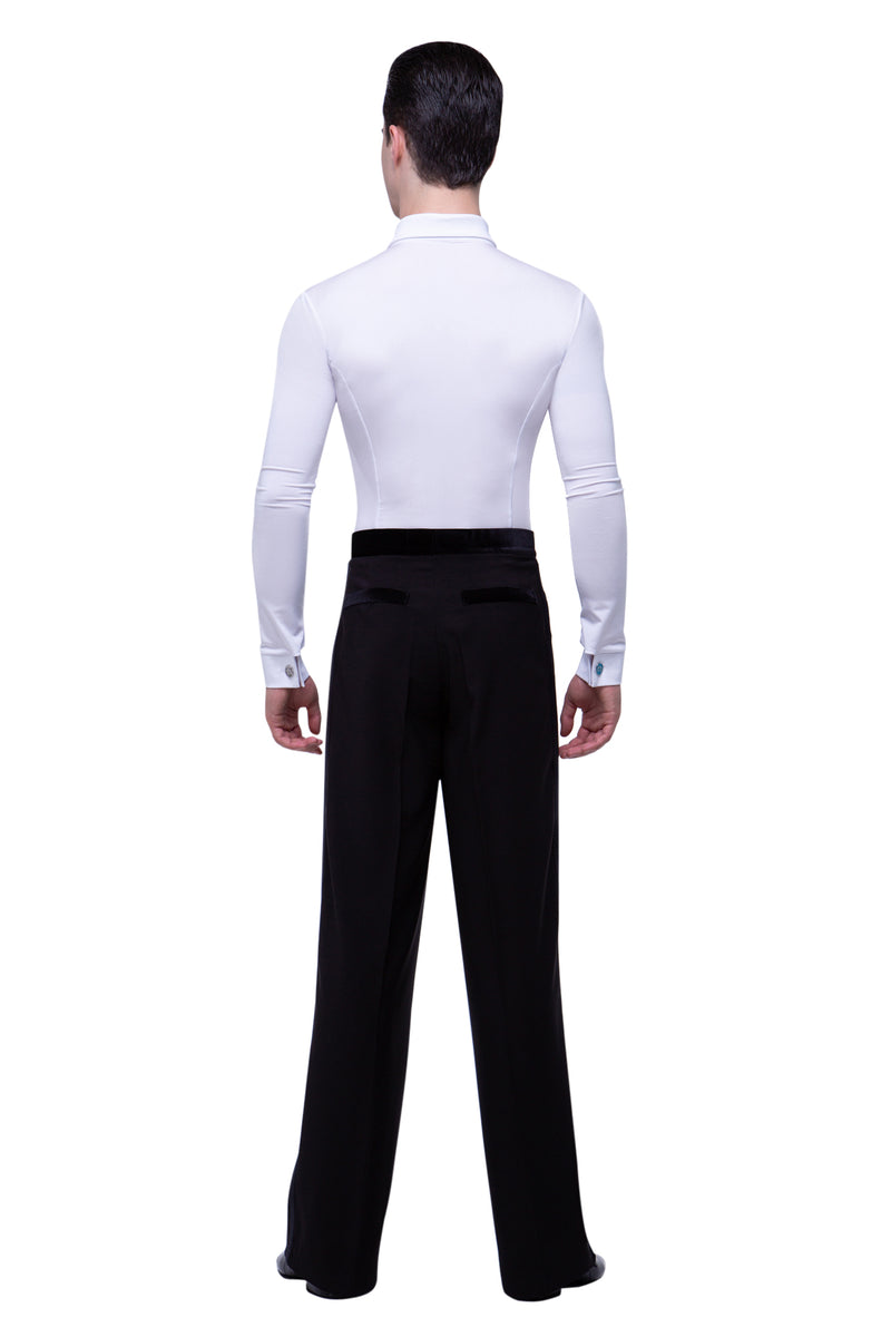 Jenson White Competiton Shirt – The Just Dancers Studio